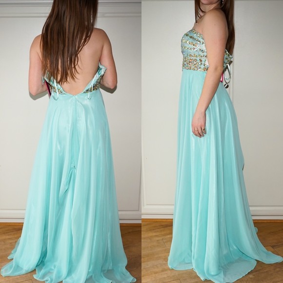 Mori Lee | Dresses | Nwt Mori Lee By Madeline Gardner Sequingemstone ...